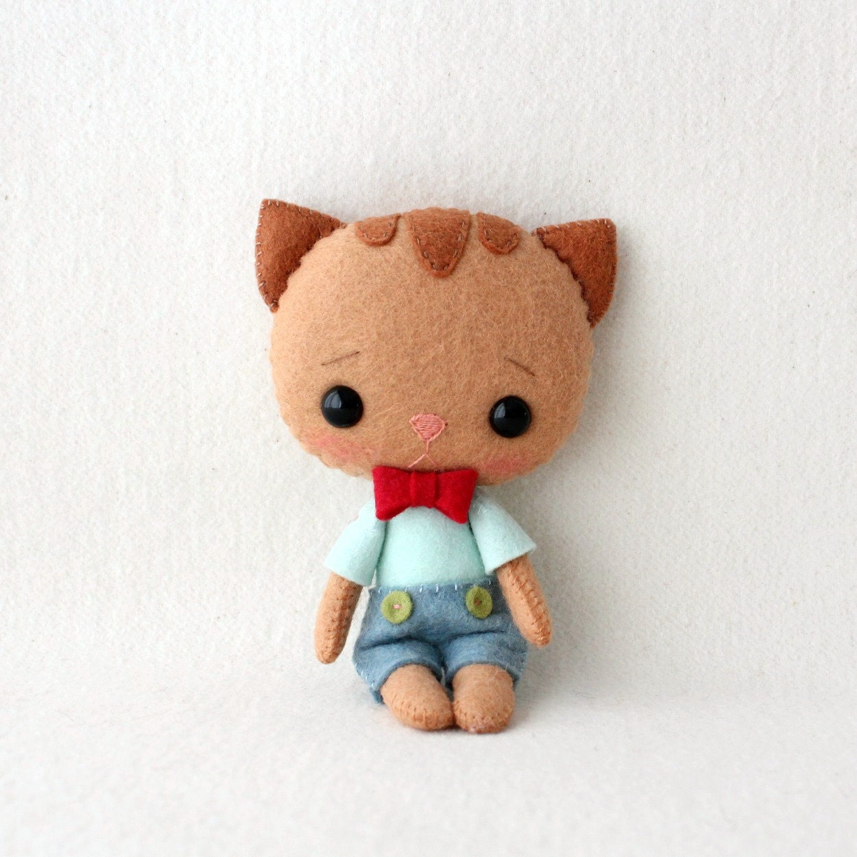 Casper Pocket Kitty Pattern Kit - Etsy