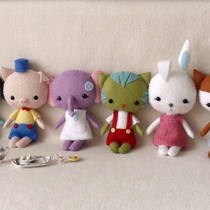 Pocket Pets Pdf Pattern - Set of Six - Etsy