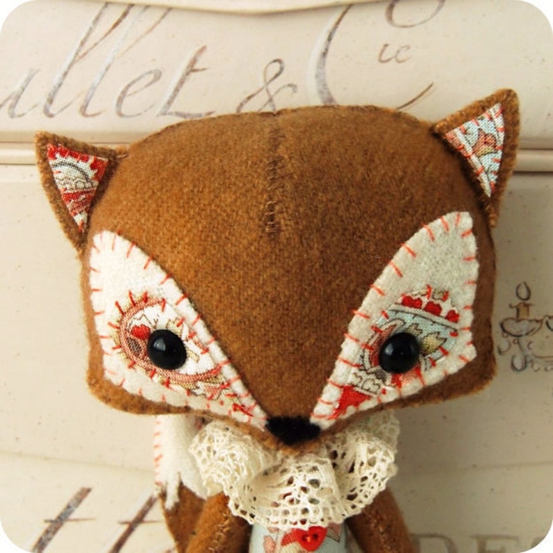 Woodland Fox Pdf Pattern - Instant Download - Etsy