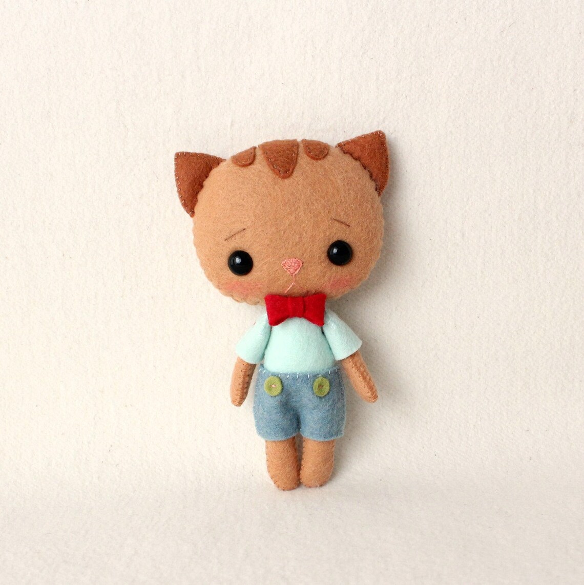 Casper Pocket Kitty Pattern Kit - Etsy