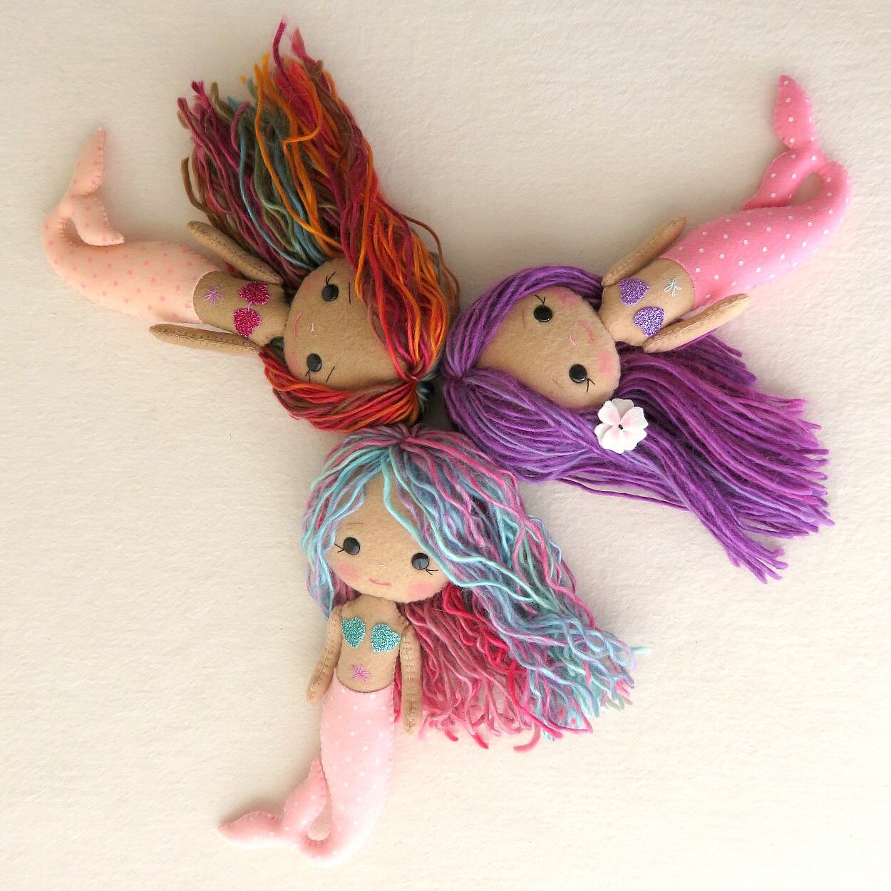 Nerissa - Mermaid Girl Pattern Kit - Etsy Canada