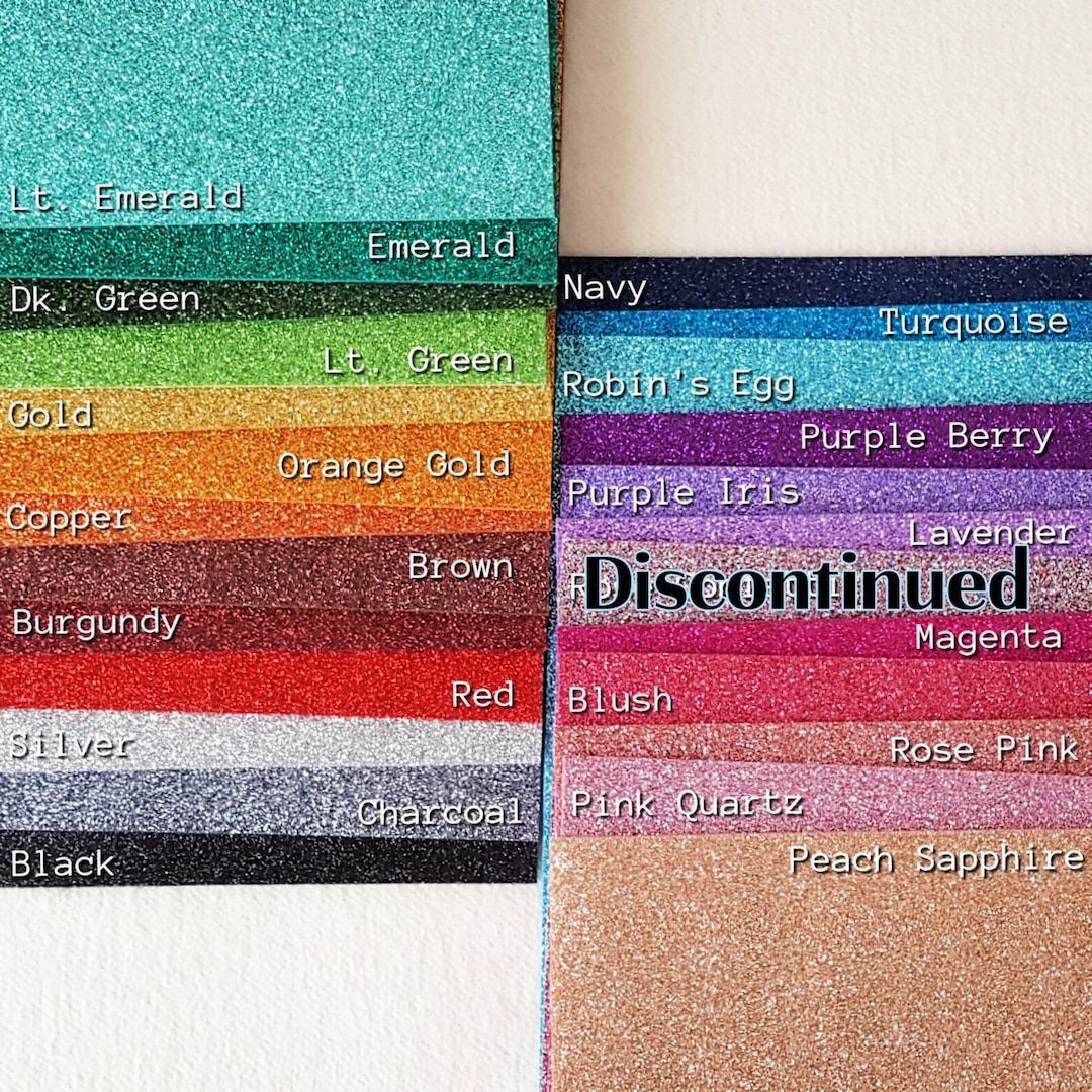 Sparkly Glitter Felt - You Choose Colour/size (priced per Sheet) - Etsy