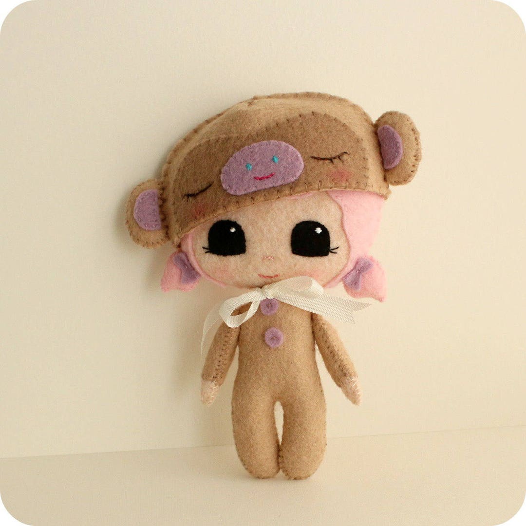 Peek-a-boo Monkey Pdf Pattern - Instant Download - Etsy