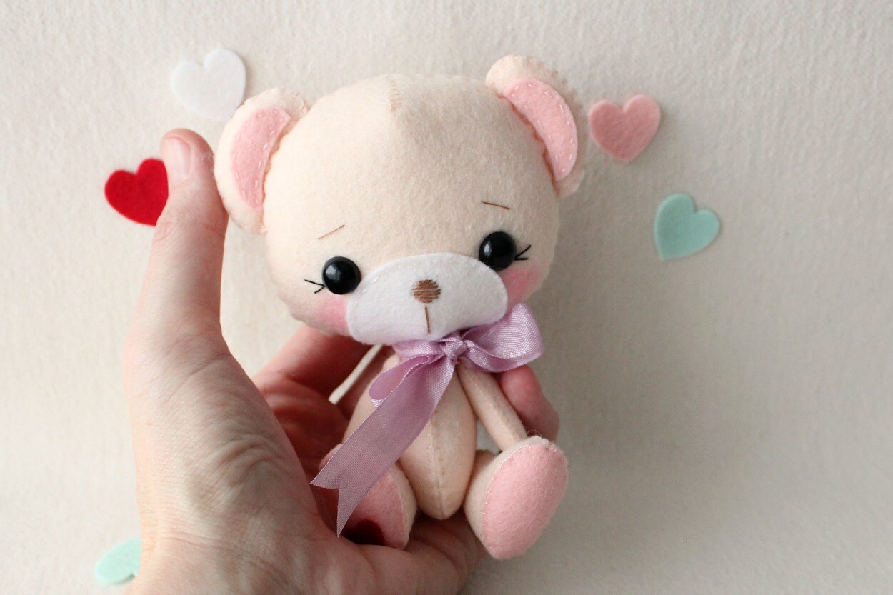 Li'l Sweetheart Bear Pdf Pattern - Etsy