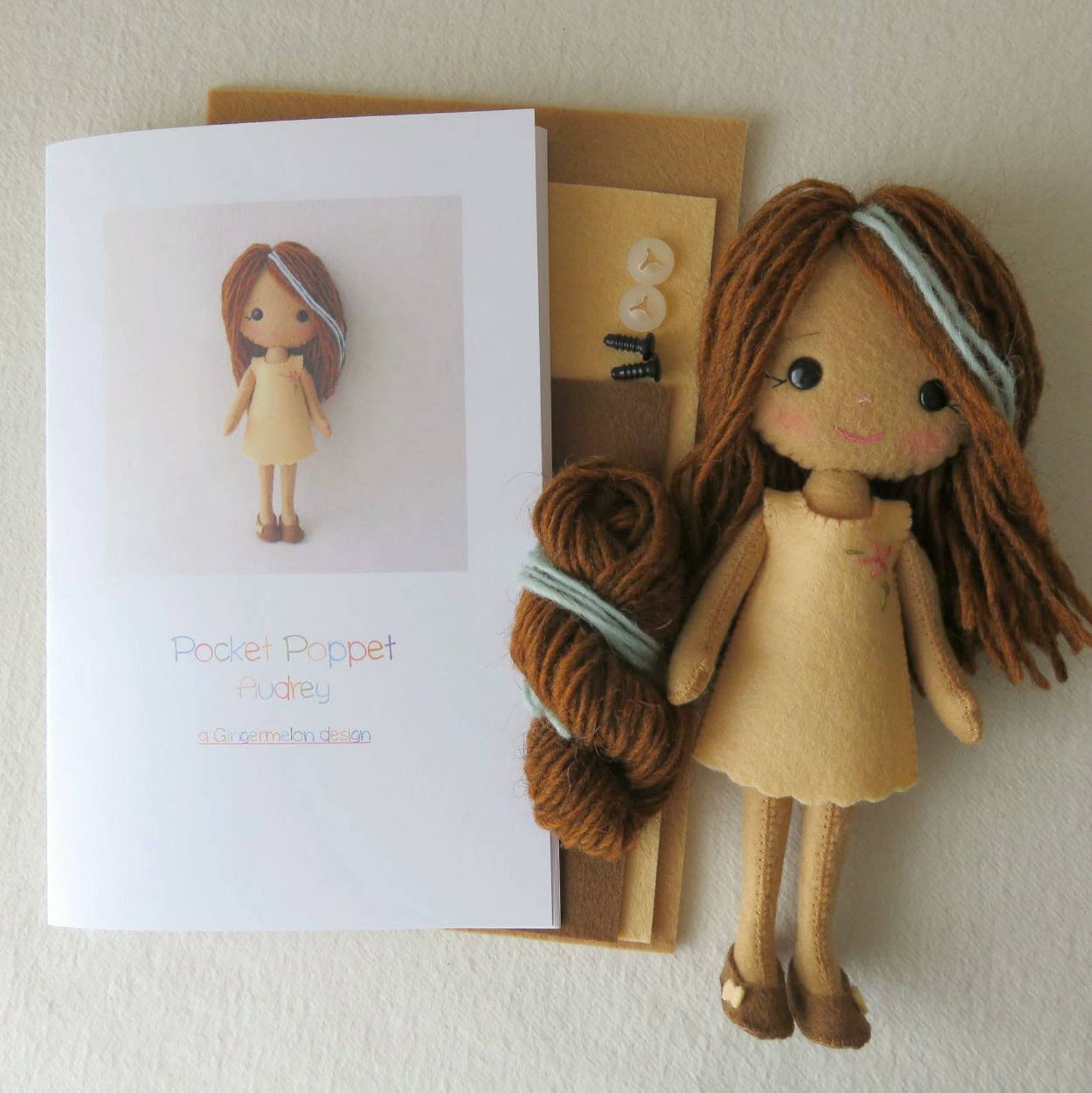 Pocket Poppet Kit Audrey - Etsy Canada