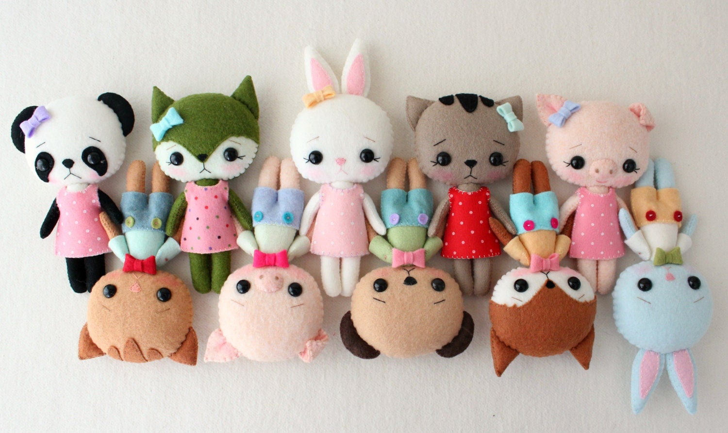 Pocket Pets Pdf Pattern - Complete Set of 5 - Etsy Canada
