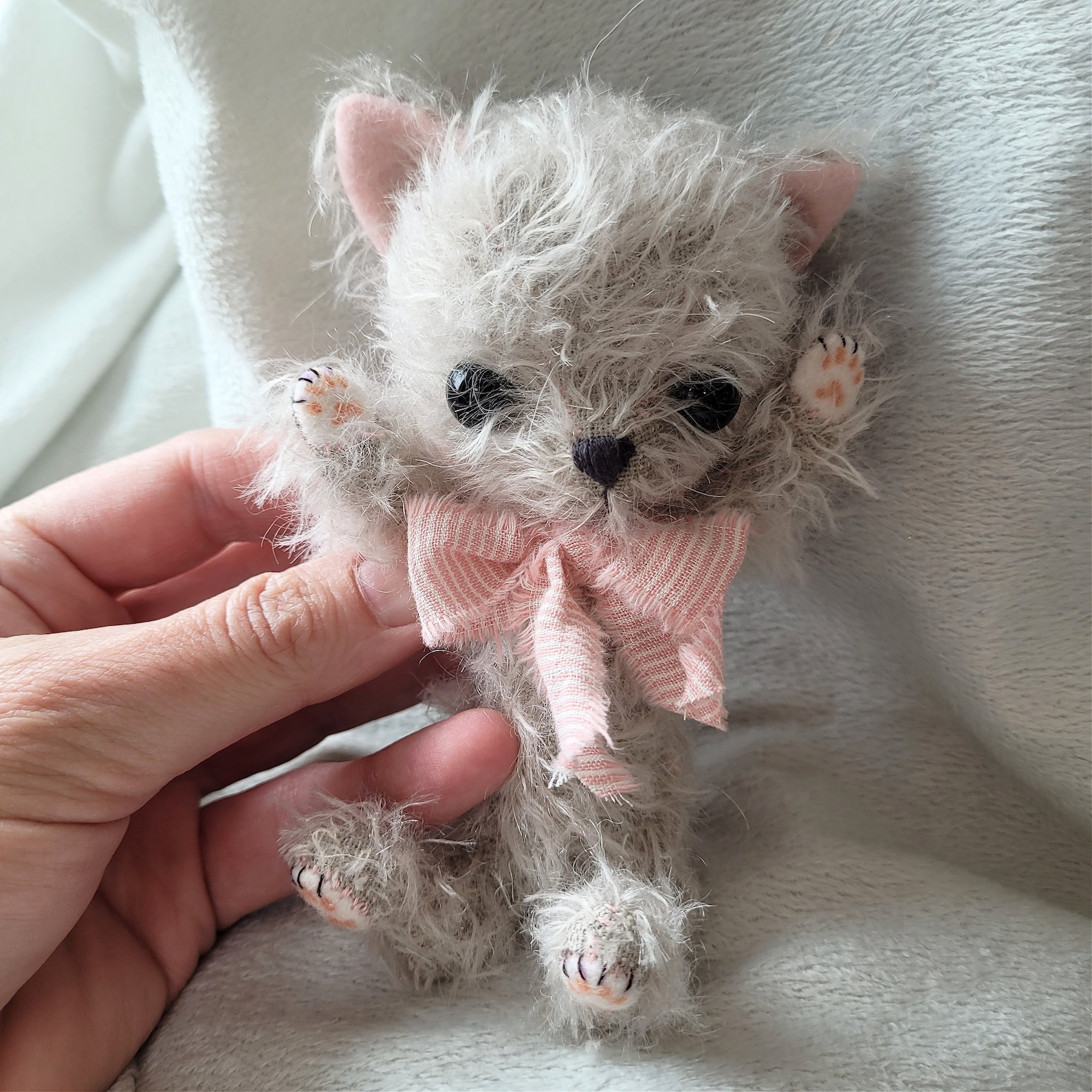 Cuddle Puffs - Kitty and Bear - PDF Pattern - Etsy