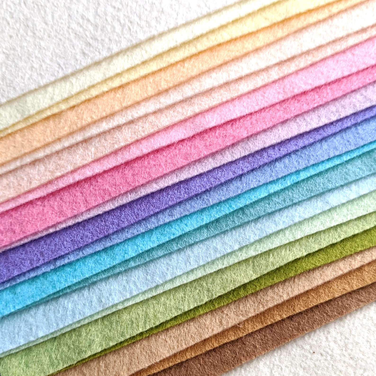 Fairy Cakes Wool Blend Felt Collection - Set of 20 9x12 Sheets - Etsy