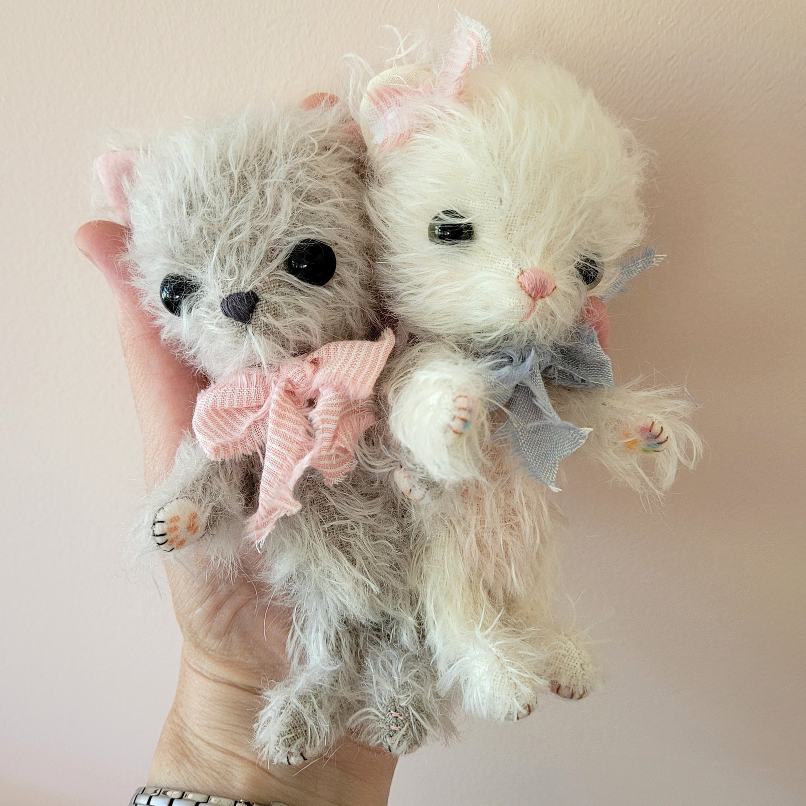 Cuddle Puffs - Kitty and Bear - PDF Pattern - Etsy