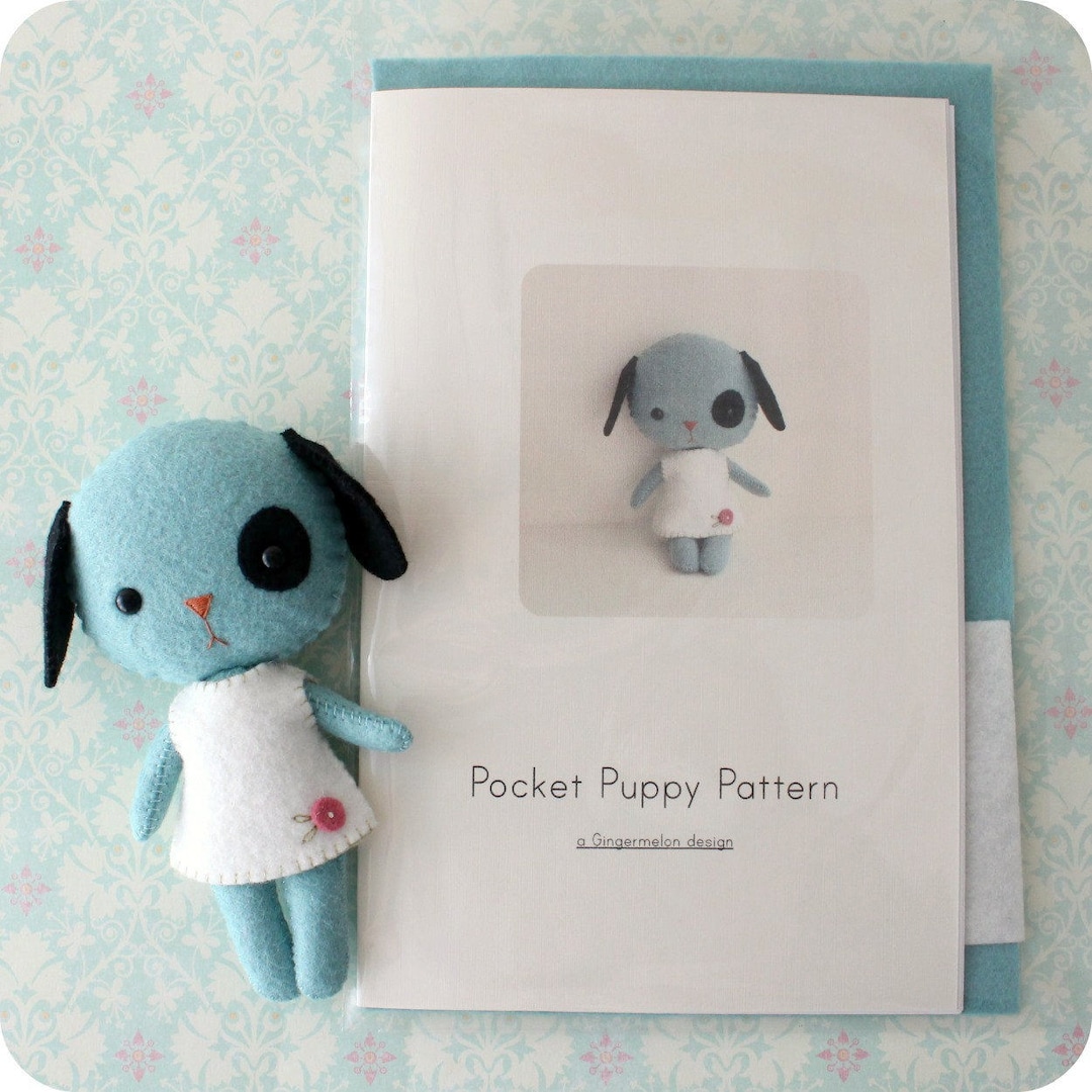 Pocket Puppy Pattern Kit - Etsy