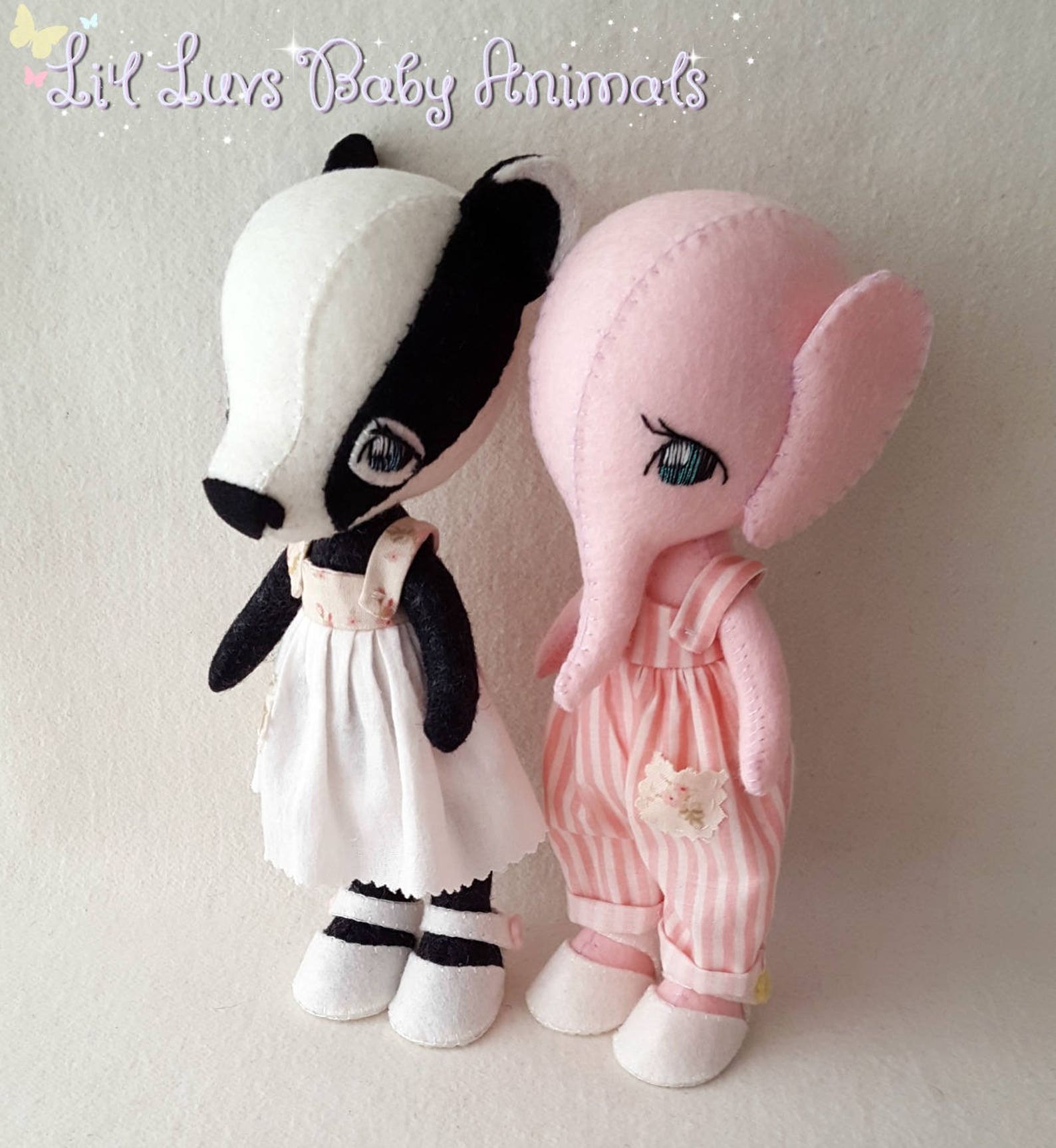 Li'l Luvs Bashful Badger Instant Download Pattern - Etsy