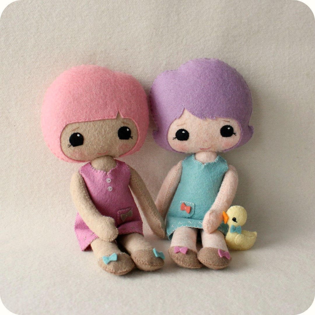 Best Friends Doll Pdf Pattern - Instant Download - Etsy