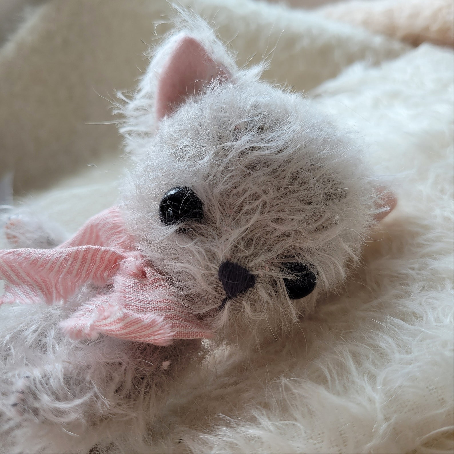Cuddle Puffs Kitty and Bear PDF Pattern - Etsy Canada
