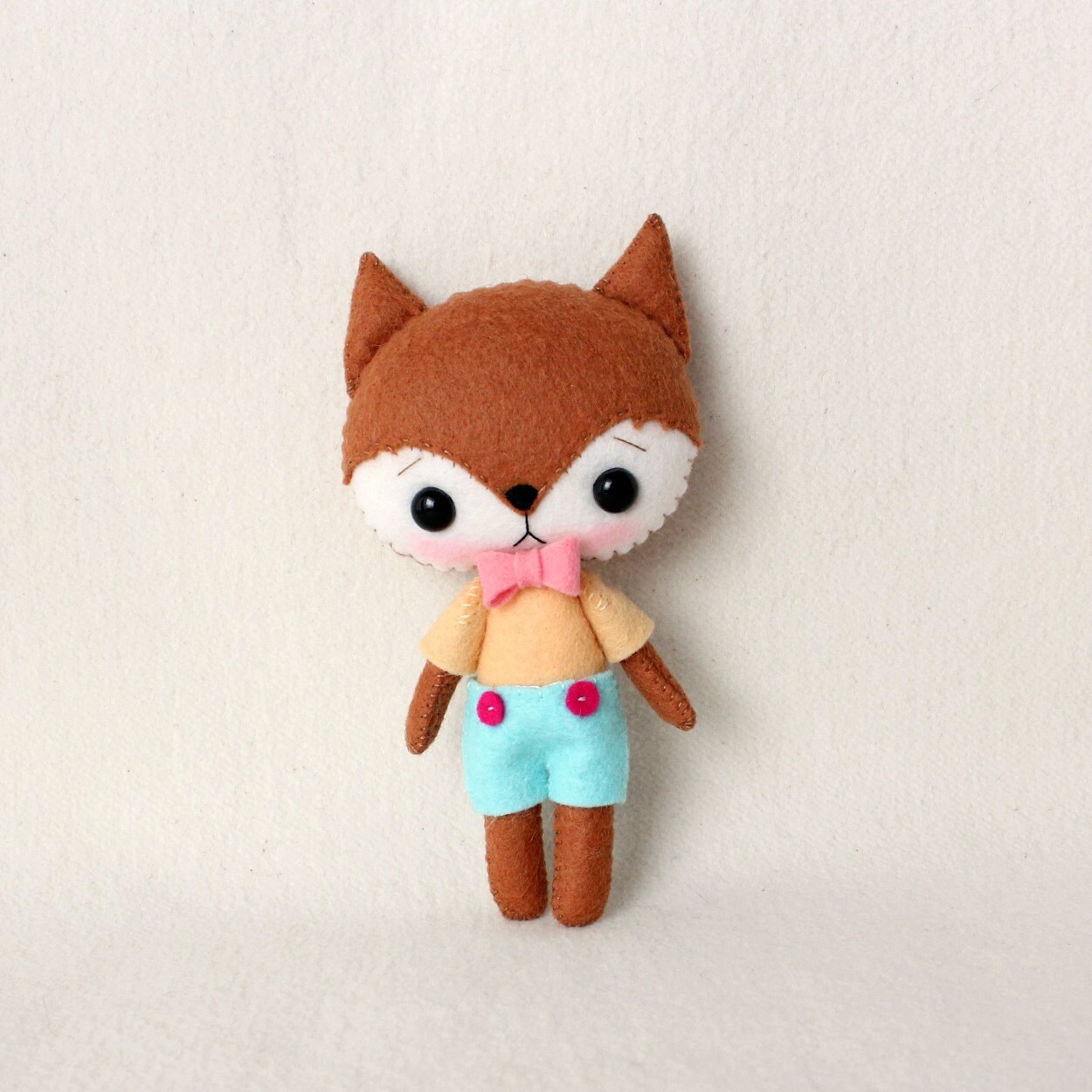 Pocket Fox Pdf Pattern Flicker and Twizzle - Etsy