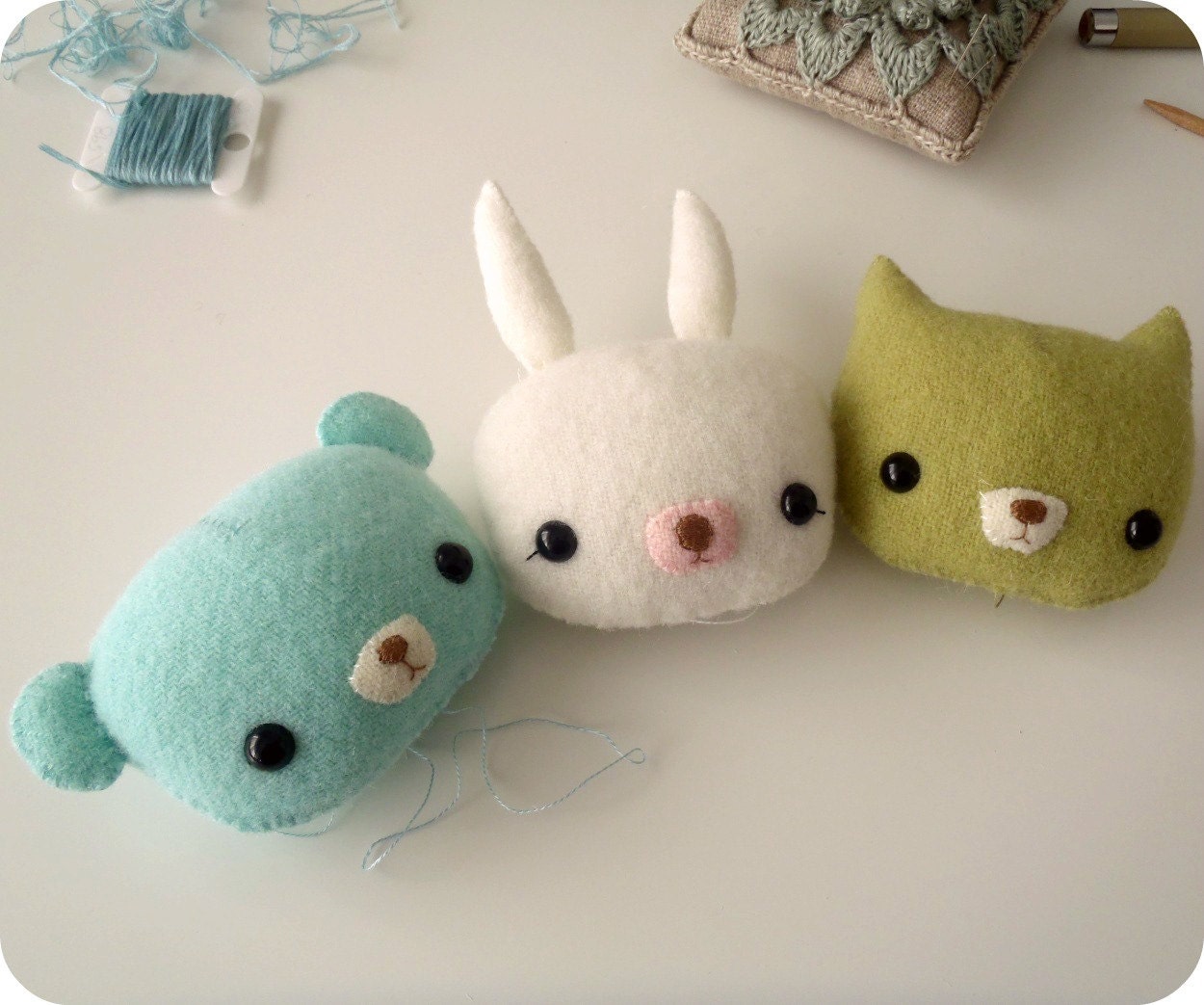 Set of Four Pocket Pals Pdf Patterns Instant Download - Etsy