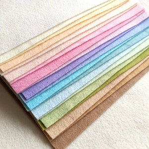 Fairy Cakes Wool Blend Felt Collection - Set of 20 9x12 Sheets - Etsy