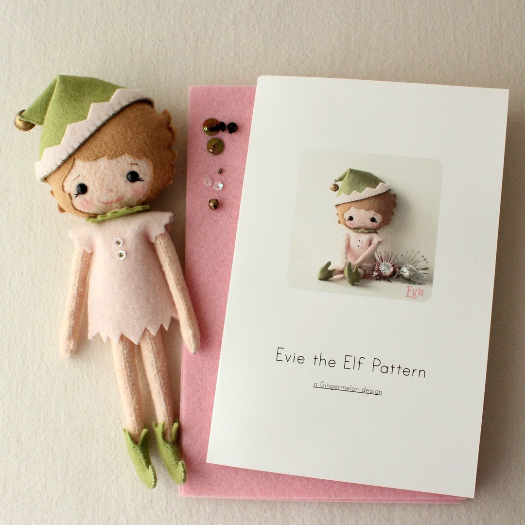 Evie the Elf Pattern Kit - Etsy