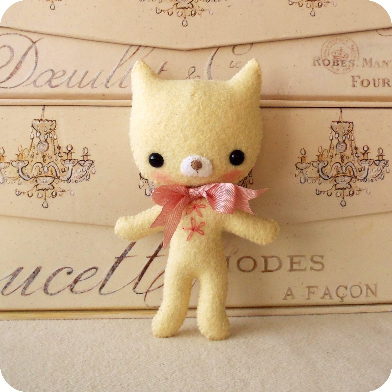 Tag-along Kitten Pdf Pattern Instant Download - Etsy