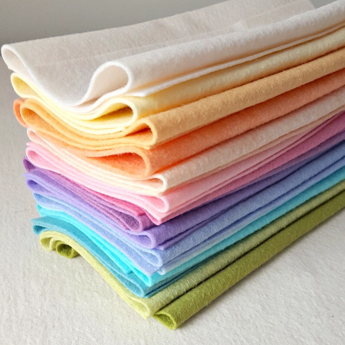 Rainbows and Unicorns Wool Blend Felt Collection - 15 6x9 Sheets - Etsy