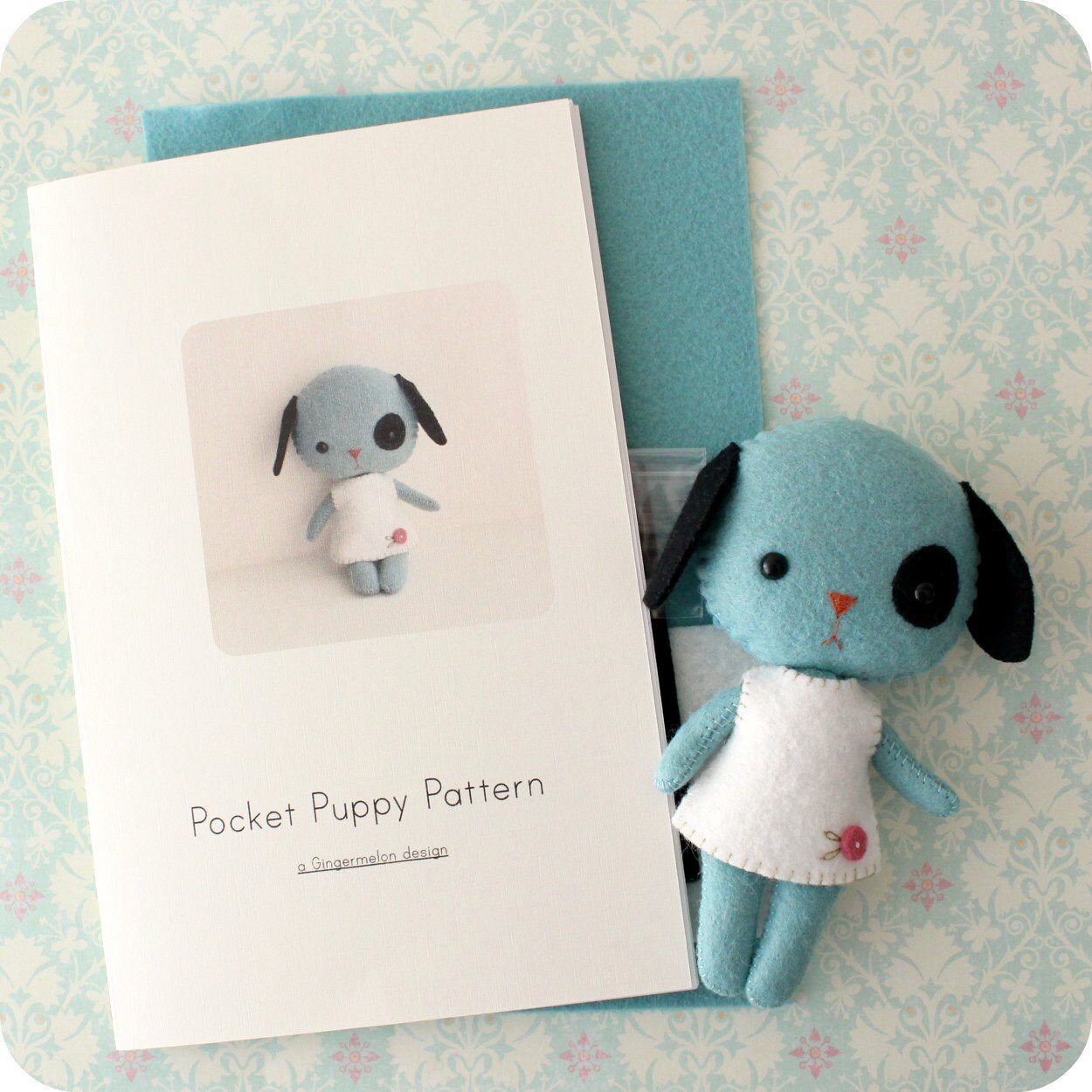 Pocket Puppy Pattern Kit - Etsy