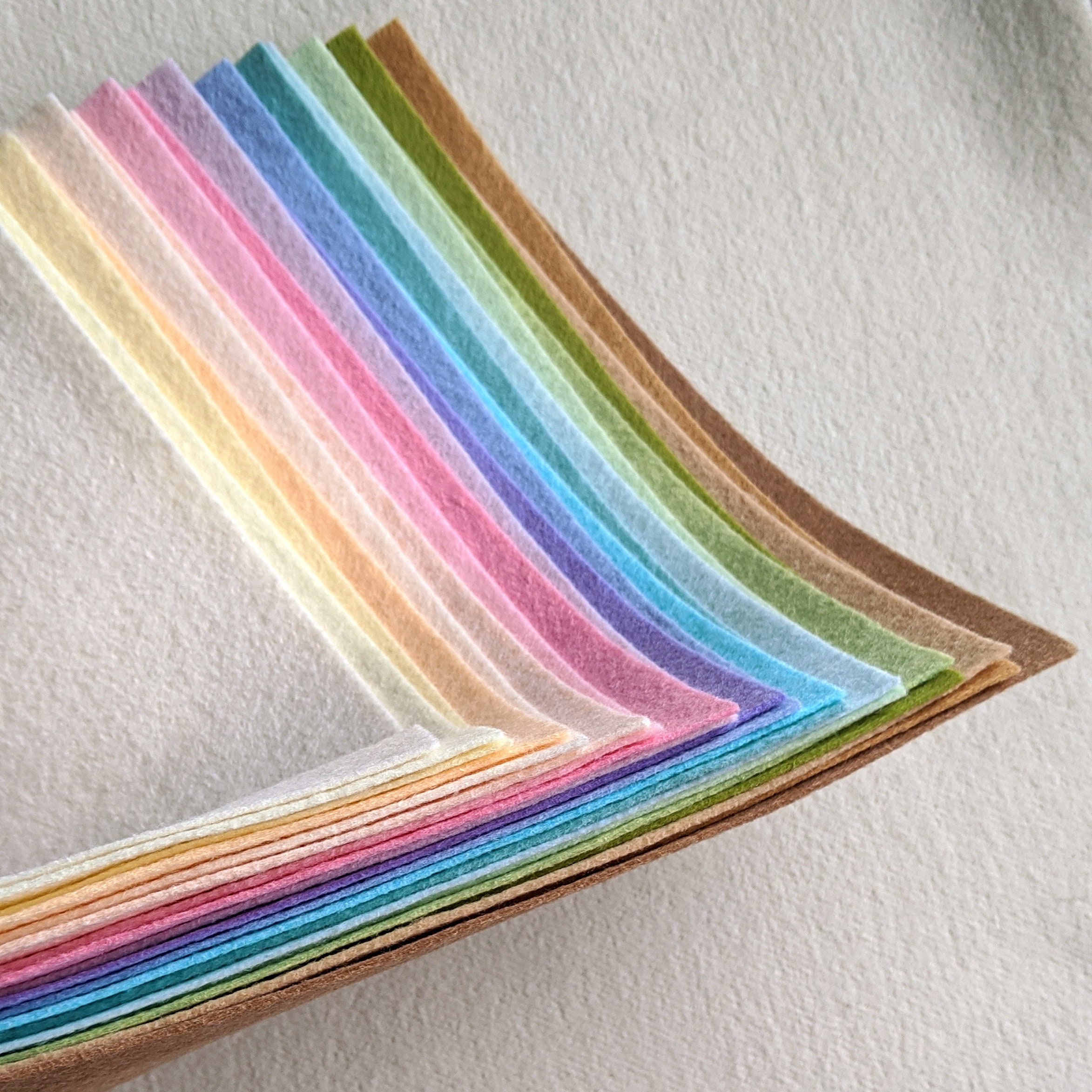 Fairy Cakes Wool Blend Felt Collection - Set of 20 9x12 Sheets - Etsy