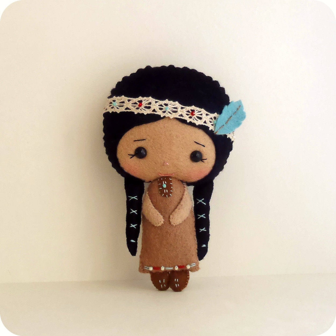 Native American Girl Pdf Pattern - Instant Download - Etsy