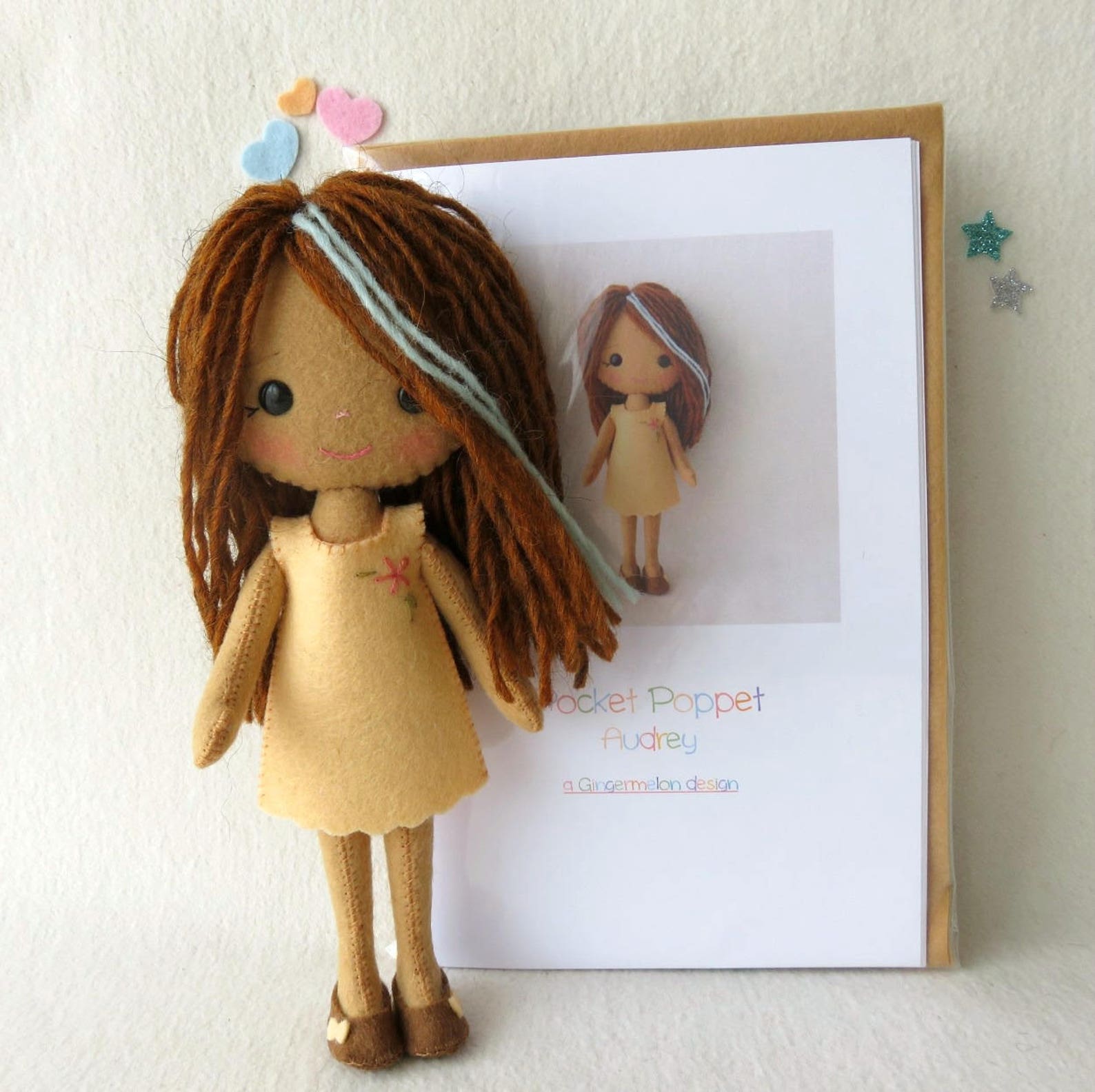 Pocket Poppet Kit - Audrey - Etsy Canada