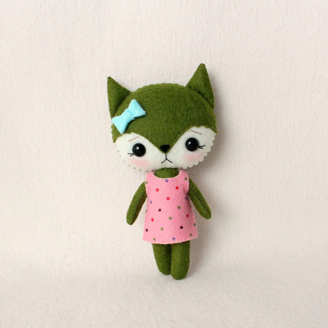 Pocket Fox Pdf Pattern Flicker and Twizzle - Etsy