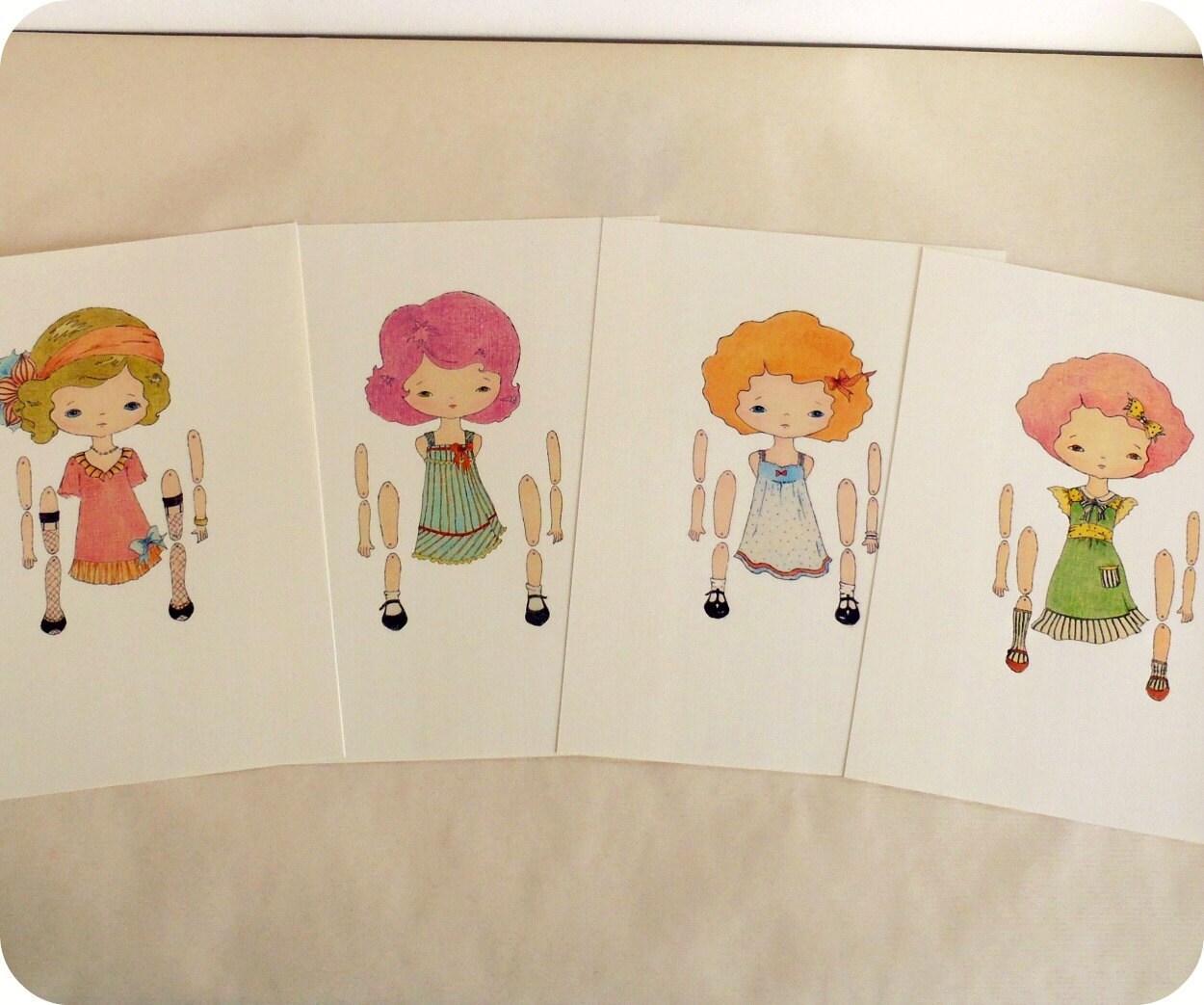 Paper Doll Violet Instant Download - Etsy