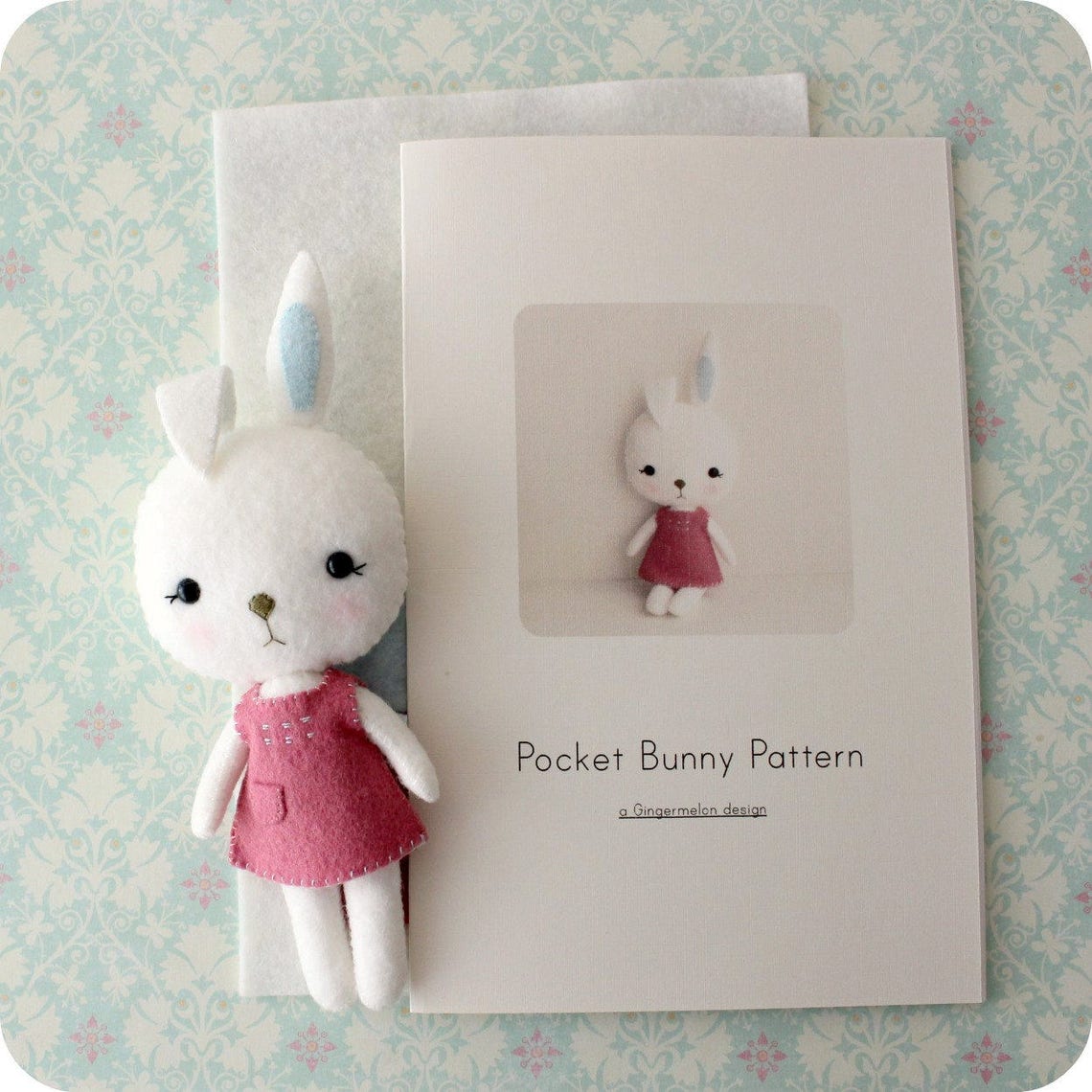 Pocket Bunny Pattern Kit - Etsy