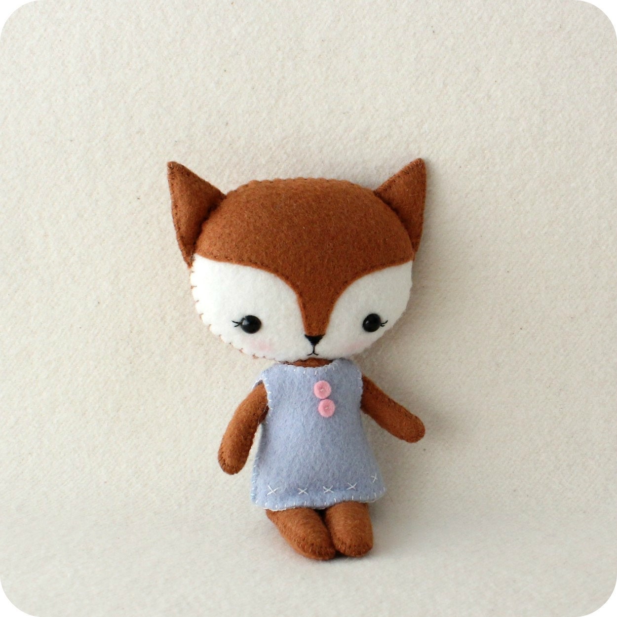 Pocket Fox Pattern Kit - Etsy