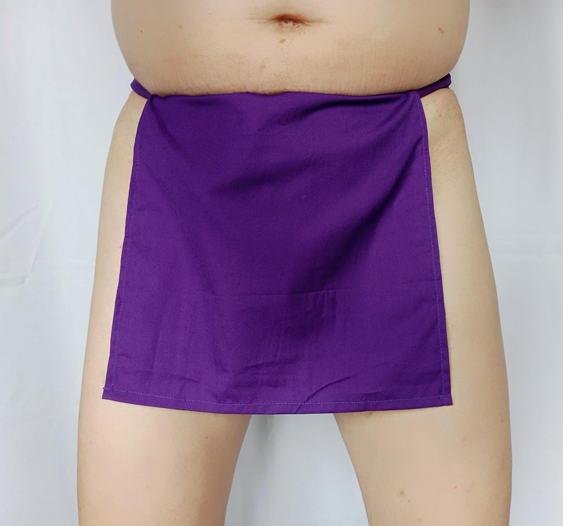 Men Traditional Japanese Underwear Ecchu Fundoshi 8 Solid Colors Cotton ...