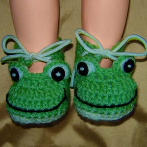 Baby Boy Frog Booties - Instant Download Crochet Pattern - Etsy