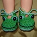 Baby Boy Frog Booties Instant Download Crochet Pattern - Etsy Denmark