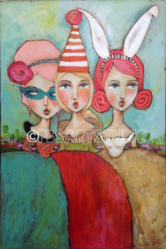 The Masquerade-paper PRINT - Etsy