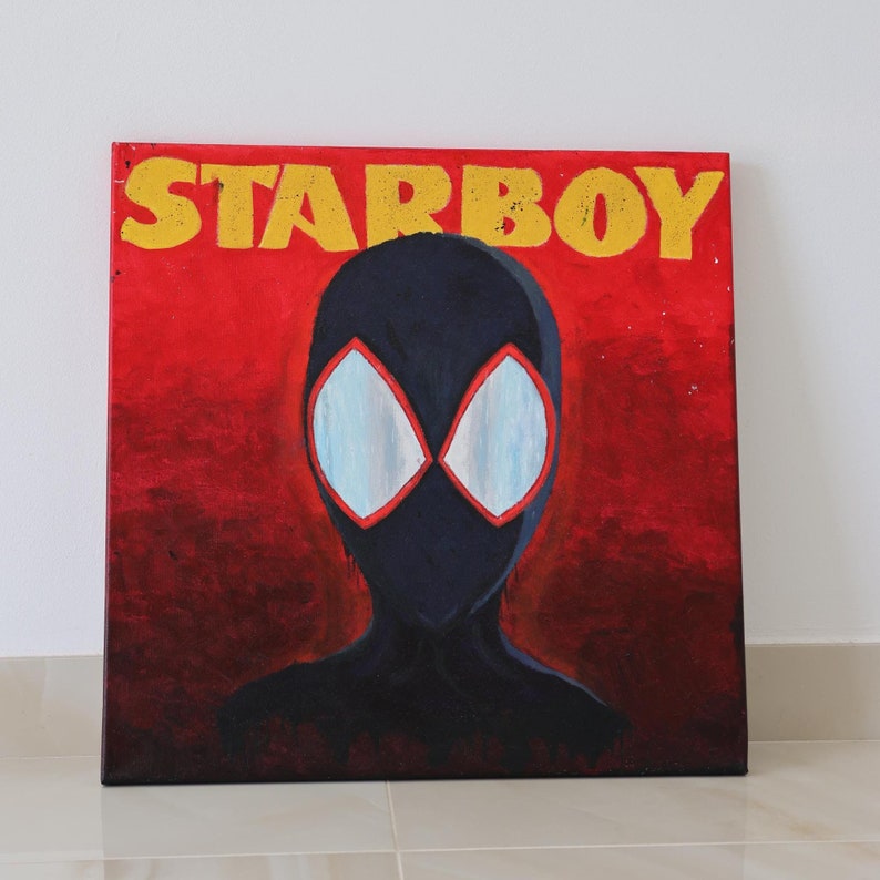 STARBOY Miles Morales // Spider-man Across the Spider Verse II Acrylic ...