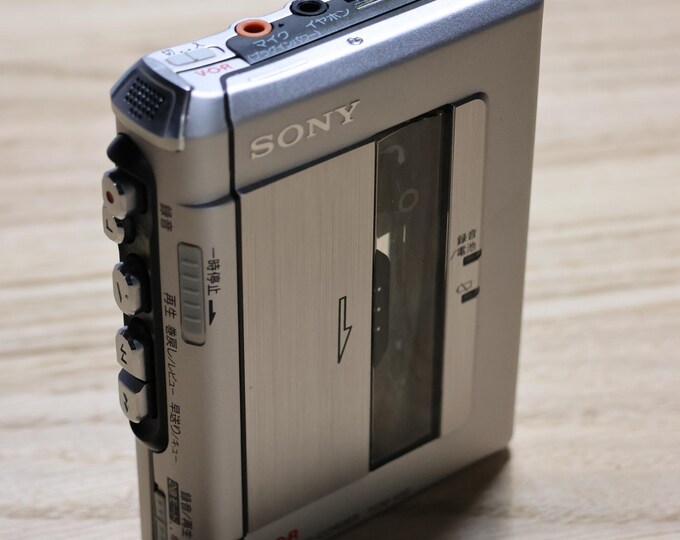 Magnetofon Kasetowy WALKMAN SONY TCM-450 // Testowany // - Etsy