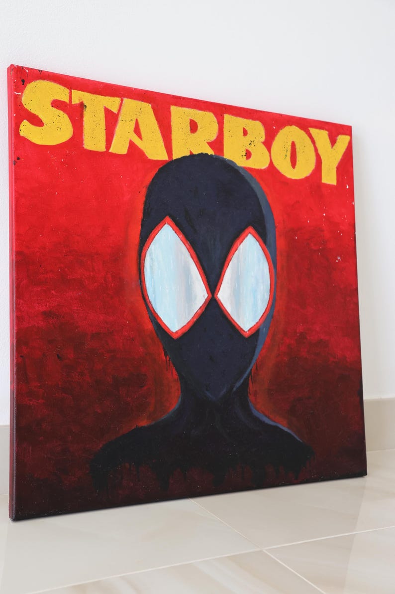 STARBOY Miles Morales // Spider-man Across the Spider Verse II Acrylic ...