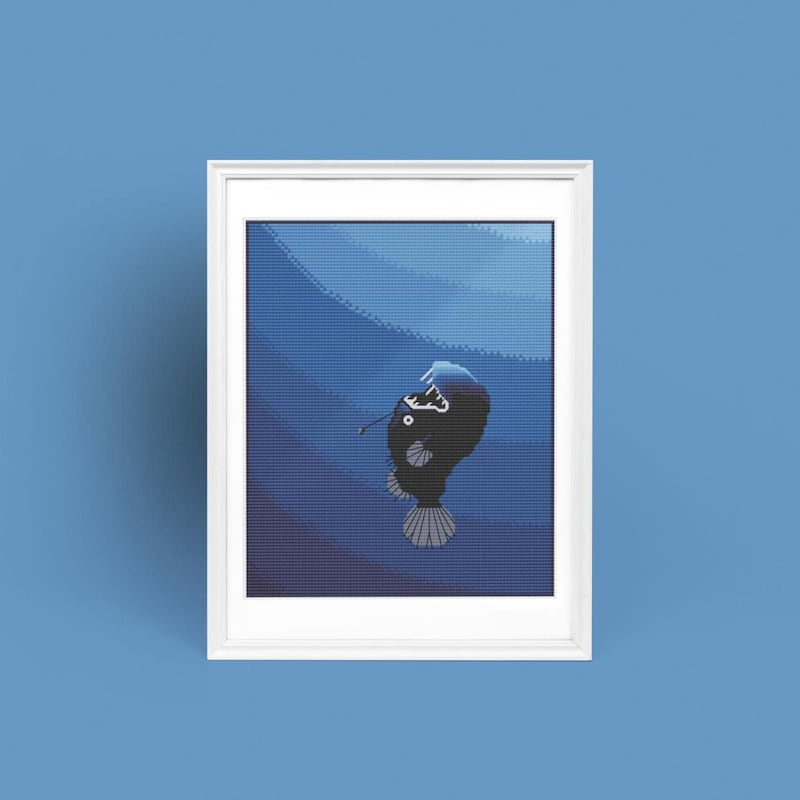 Angler in the Abyss Fish - Etsy UK