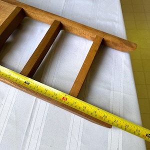 Vintage Country Heart Farmhouse Ladder Shelf - Etsy