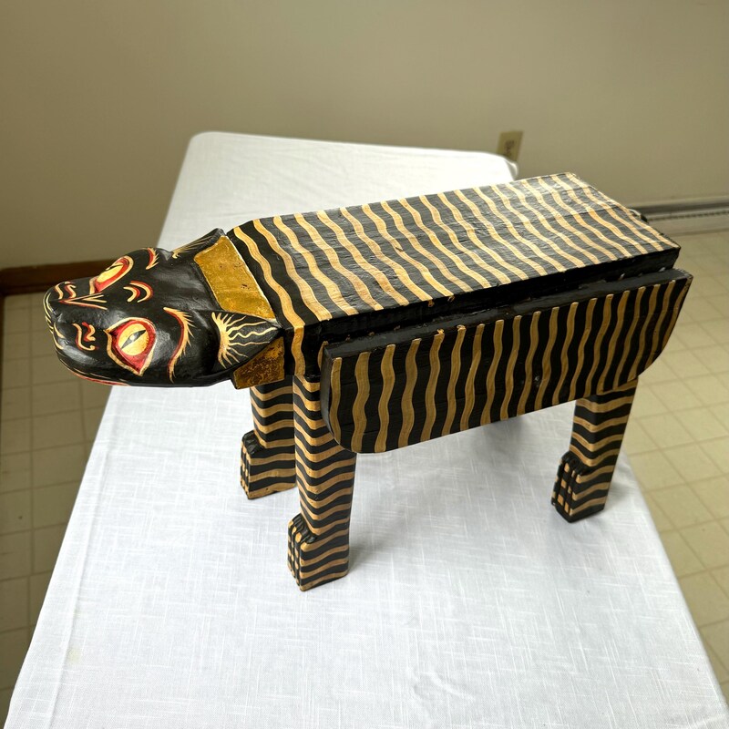 Cat End Table - Etsy