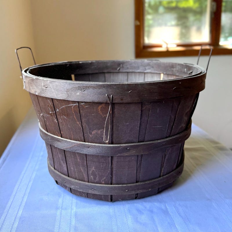 Bushel Basket - Etsy