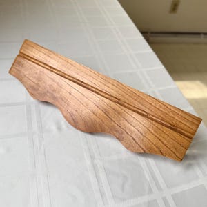 Vintage Wooden Shelf With Plate Groove - Etsy