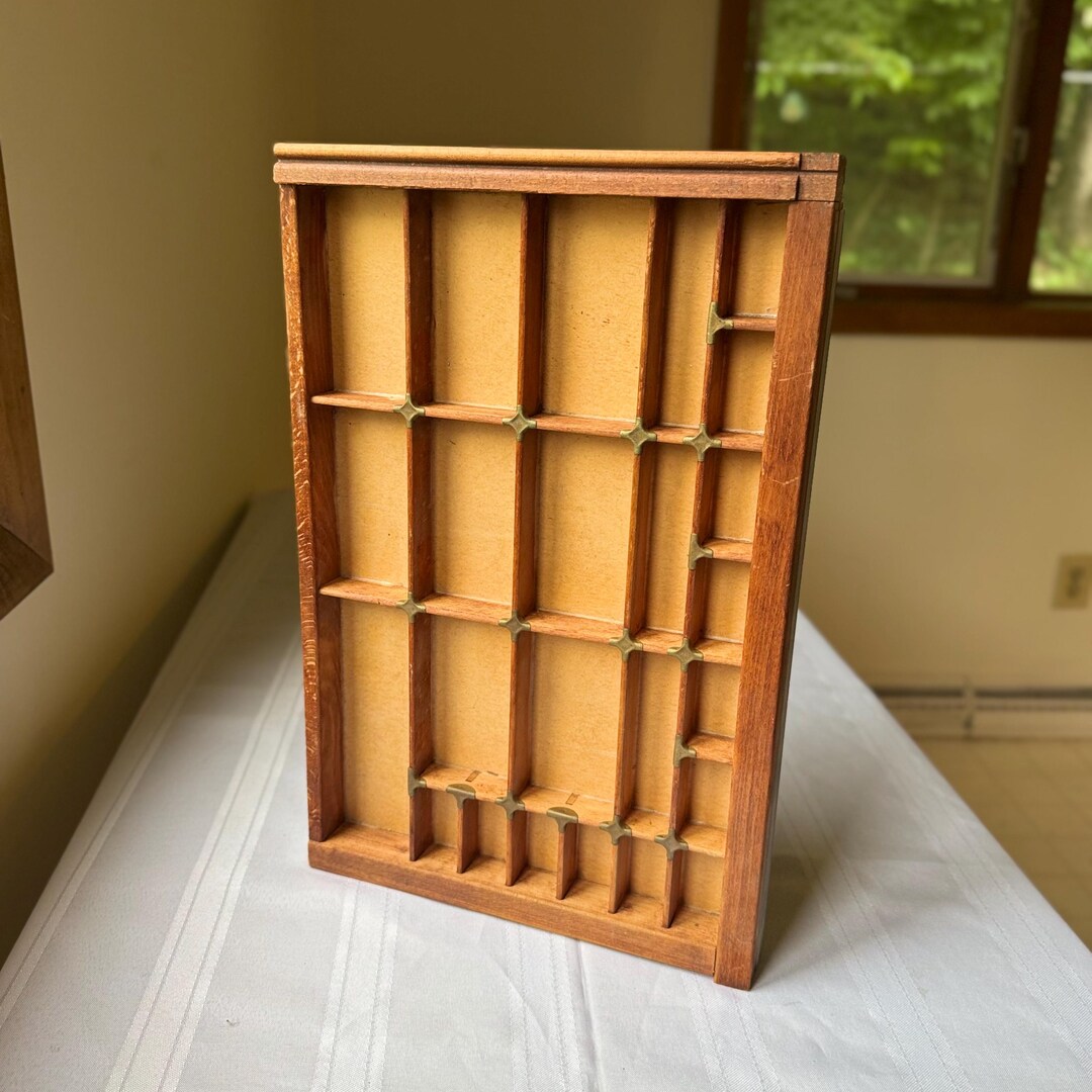 Vintage Knick Knack Display Printer’s Tray Typeset Drawer - Etsy