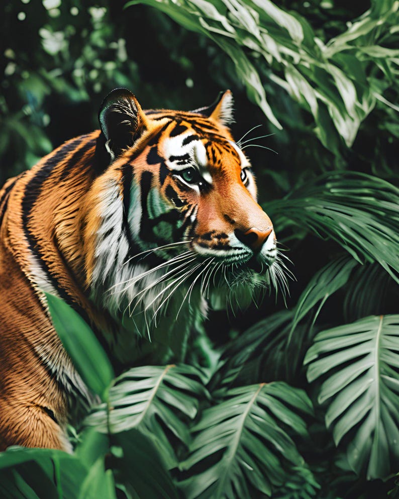 Digital Art - Jungle Animal Themed - Etsy