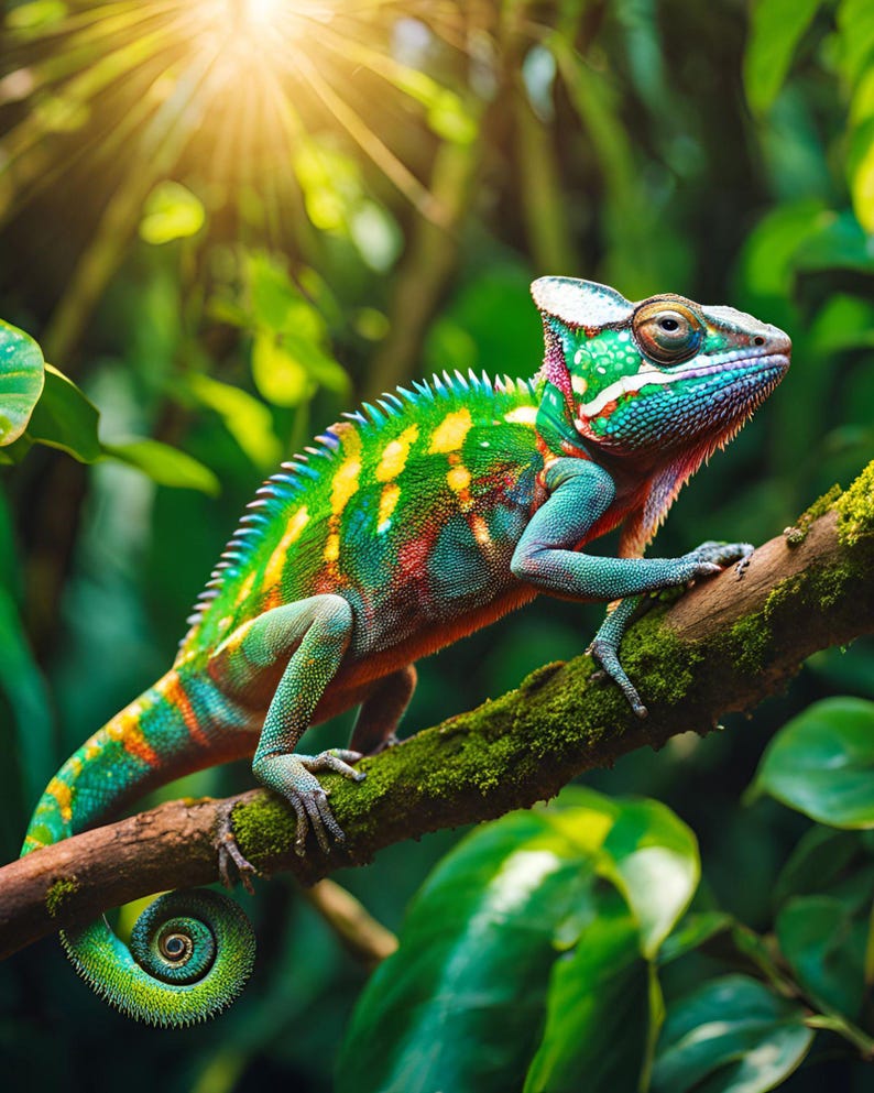 Digital Art - Jungle Animal Themed - Etsy