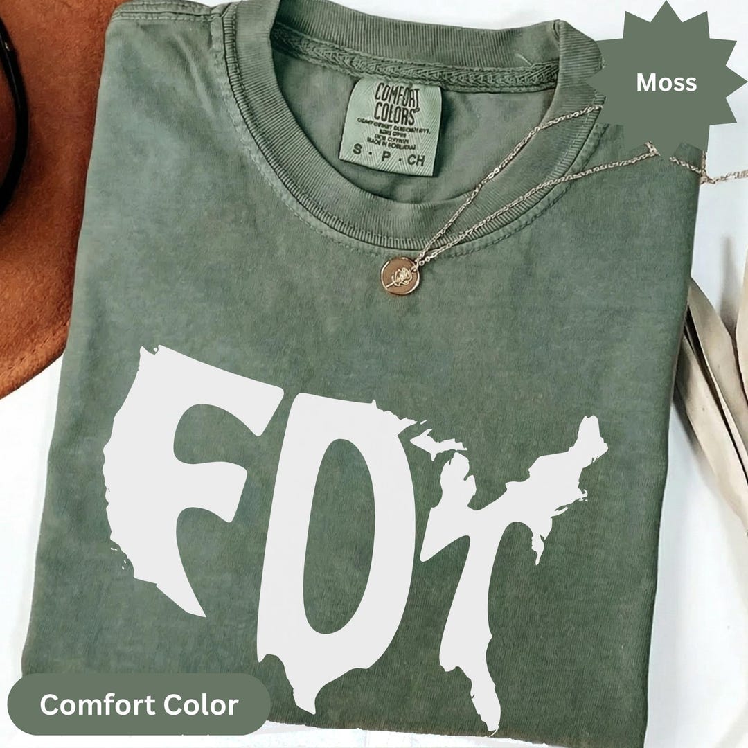 FDT USA Map T-shirts Sweatshirt, Anti Trump Apparel, Political ...