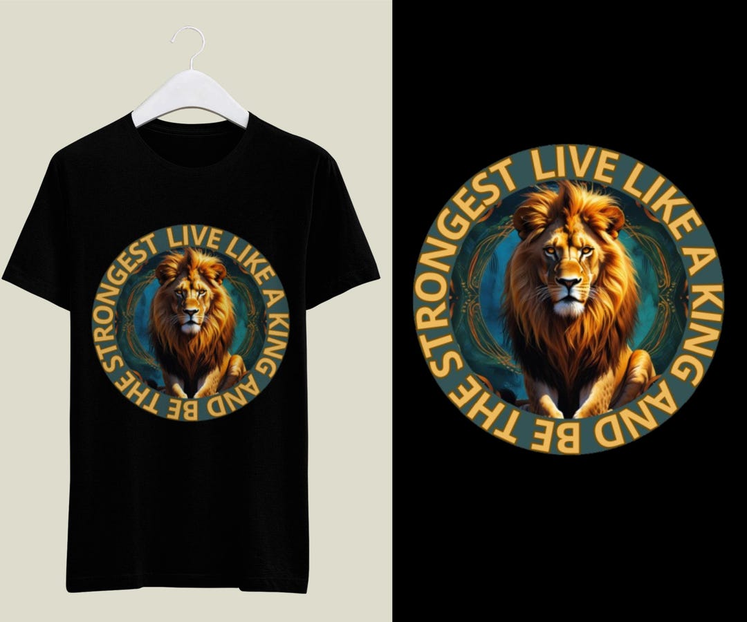 Design Shirt PNG, Be Like a King Strong, Digital Download - Etsy