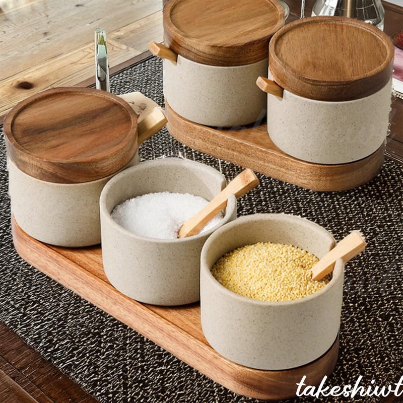 Ceramic Spice Box - Etsy