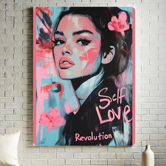 Self Love Graffiti Art